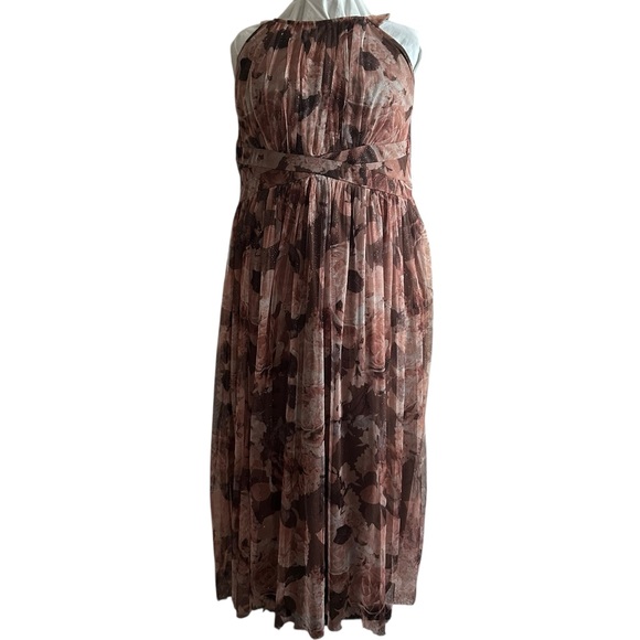 Candalite Women | Dresses | Candalite Womens Formal Dress Gold Roses ...